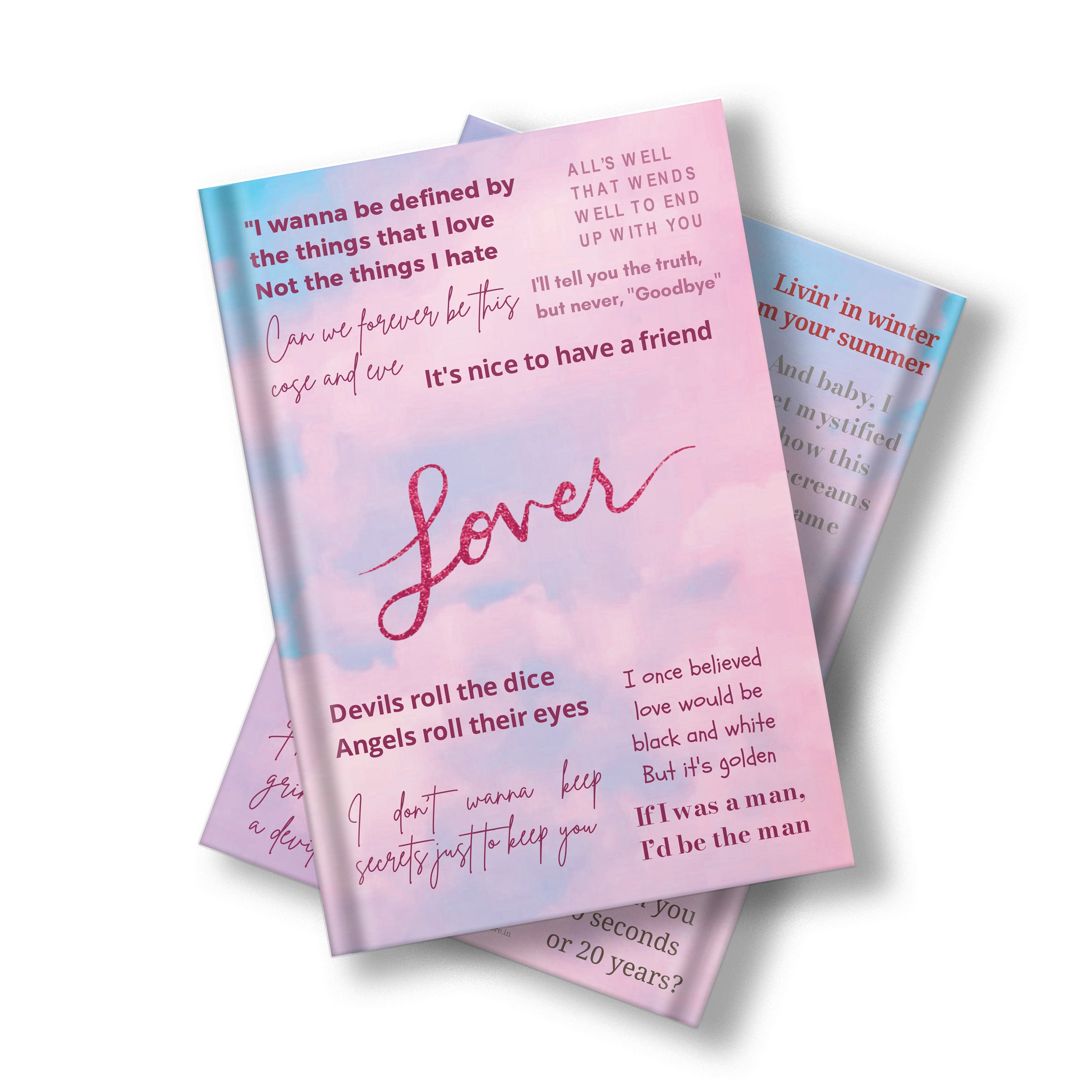 Lover Hardcover Journal | Lover Journal | Swiftie Journal- Taylor swif ...