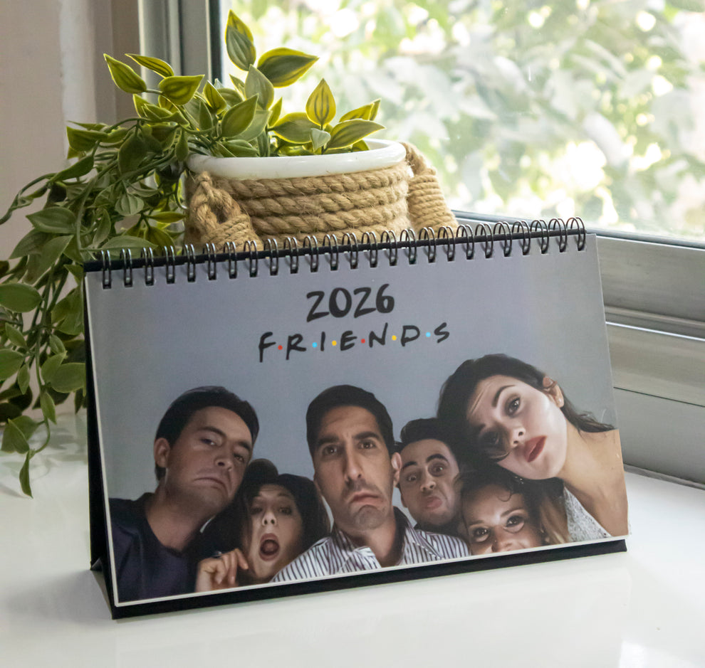 2026 FRIENDS themed Desk Calendar (LIMITED EDITION) – The Umbrella store