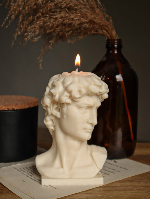 Big David Sculpture Candle – The Umbrella store