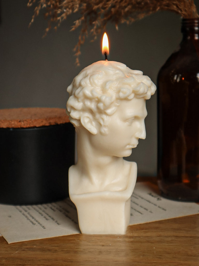 Big Apollo Sculpture Candle – The Umbrella store